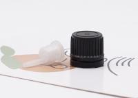 China Tamper Evident Plastic Screw Caps 20mm With Insert For Glass Bottles for sale