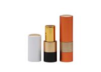 China Magnet Empty Lipstick Tube Aluminum 3.5g Press Pop Cap for sale