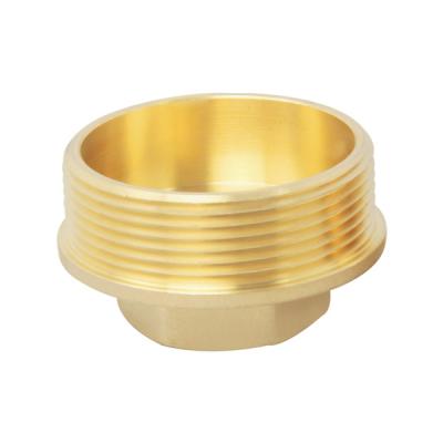 China Brass Male Flanged Plug  1/4
