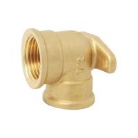 China 25mm Mdpe Brass Wall Plate Elbow for sale