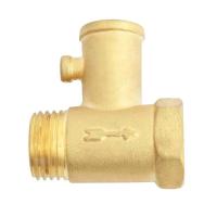 China 1.6Mpa Nominal Pressure Brass Angle Valve with Lever Handle for Water Supply Systems for sale