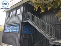 China H Section Steel Light Steel Structure Building for Fire Station Q345B Column 250x250mm for sale