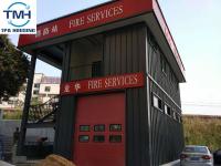 China H Section Steel Light Steel Structure Building for Fire Station Q345B Column 250x250mm for sale
