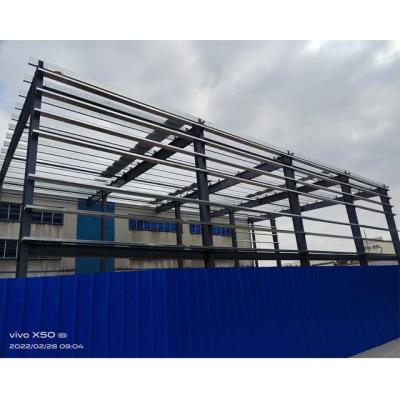 China Custom Steel Structure Warehouse Building Farm Shed 30m Span Galvanized Frame for sale