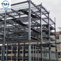 China Light Steel Structure Multistorey Garage Building Durable Carport Fire-Resistant Hangar 50 Year Life for sale