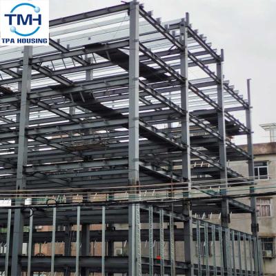 China Light Steel Structure Multistorey Garage Building Durable Carport Fire-Resistant Hangar 50 Year Life for sale