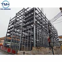 China High Rise H Beam Pre Engineered Steel Building for Car Parking Lot Q355B H550 for sale