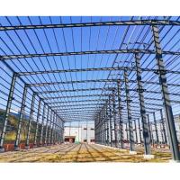 China Custom Prefabricated Steel PEB Building 30m Span Light Steel Structure for Warehouse for sale