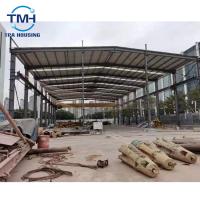 China Prefabricated Steel Workshop Building Q235B Frame 50 Year Durability Custom Sizes for sale