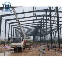 China Prefabricated Steel Workshop Building Q235B Frame 50 Year Durability Custom Sizes for sale
