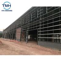 China Prefabricated Steel Workshop Building Q235B Frame 50 Year Durability Custom Sizes for sale