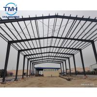 China Prefab Steel Garage Building Galvanized Metal Frame Structure Architecture For Workshop for sale