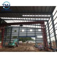 China H Beam Welding Fabrication Prefabricated Building Pre Fab Workshop for sale