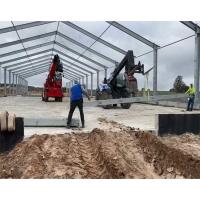 China Hot Dipped Galvanized Pre Engineered Steel Building for Warehouse Workshop 36m Span for sale