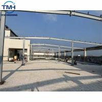 China Structural Steel Fabricators Steel Frame Shed Building Q355 H Beam 30m Span for sale