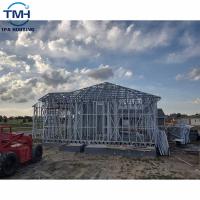 China Light Gauge Steel Structure Prefab Villa Modern Design 89x40x0.8mm G550 for sale