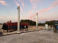 China Q235B Q355B Hot Dip Galvanized Light Steel Structure Custom Metal Building 250x250 Column for sale