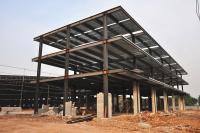China Large Multi - Storey Light Steel Frame Building Metal Structure Construction Customized Size House for sale