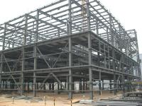 China Large Multi - Storey Light Steel Frame Building Metal Structure Construction Customized Size House for sale