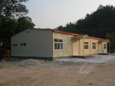 China T Type Portable Prefabricated Steel Modular Fast Assembly Insulated Panel House 50mm EPS for sale
