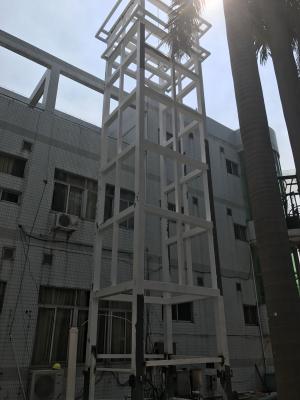 China Q235 H Light Steel Frame Building for Elevator Shaft Industrial Metal Structure 20m Span for sale