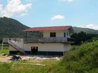 China Q235 H Steel Structure Villa with Fiber Cement Board 50 Year Service Life for sale