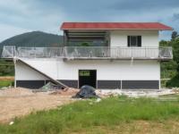 China Q235 H Steel Structure Villa with Fiber Cement Board 50 Year Service Life for sale