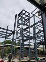 China Two Story Light Steel Structure Warehouse With Large Span High Load Capacity for sale
