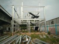 China Fire Resistant Multi Story Steel Building Q235B Frame 50 Year Lifespan for sale