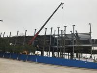 China Multi Story Q345 Steel Frame Building Educational Facilities Construction Prefabricated Components 250x250 Columns for sale