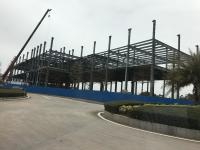 China Multi Story Q345 Steel Frame Building Educational Facilities Construction Prefabricated Components 250x250 Columns for sale