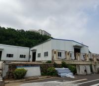 China Industrial Light Steel Warehouse with Crane Supported Aisles 50 Year Service Life for sale