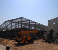 China Hot Dipped Galvanized Light Steel Structure Warehouse For Maximum Durability And Protection for sale