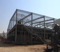 China Hot Dipped Galvanized Light Steel Structure Warehouse For Maximum Durability And Protection for sale