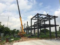 China Hot Dipped Galvanized Light Steel Structure Workshop Building 8mm 10mm Q345 Steel for sale