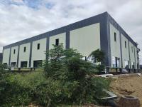 China Galvanized Steel Structure Warehouse Customizable Layout Efficient Space Management 50 Year Service Life for sale