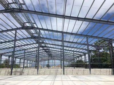 China Q345 Steel Structure Warehouse with EPS Insulation 6-42m Span 50 Year Life for sale