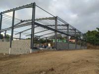 China Q345 Steel Workshop Building 300sqm Quick Assembly Wind Resistant 120kmh for sale