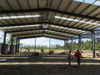 China Steel Structure Industrial Workshop 300sqm Quick Installation H Section Steel Frame for sale