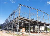 China Prefabricated Light Steel Structure Construction Industrial Workshop Building With Easy Installation for sale