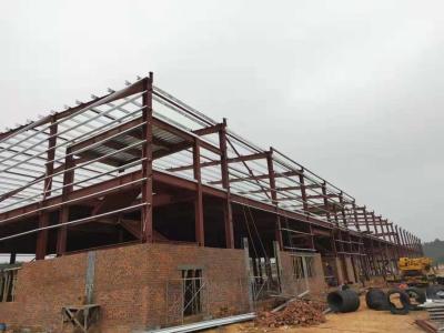 China Industrial Steel Structure Workshop Building 120 km/h Wind Resistance Seismic Grade 8 for sale