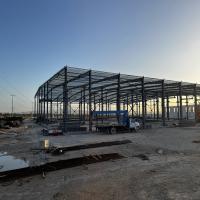 China High Ceiling Long Span Steel Structure Workshop Building With High Strength Materials For Mexico for sale