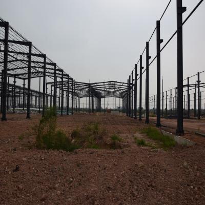 China Q345 H Section Light Steel Structure Workshop Building For Fast Installation for sale
