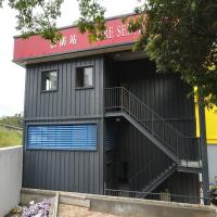 China Two Storey Prefabricated Light Steel Structures Building Construction For Fire Services GB Standard for sale