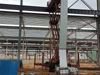 China Customized Light Steel Structure Building Long Span 50 Year Life Q235 Q345 for sale