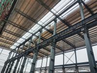 China Customized Light Steel Structure Building Long Span 50 Year Life Q235 Q345 for sale