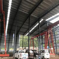 China Light Steel Structure Building Wind Resistance 120km/h Custom Color Q235 Q345 for sale