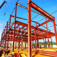 China Light Steel Structure Building Q235 Q345 Customized Size 50 Year Lifespan ISO Certified for sale