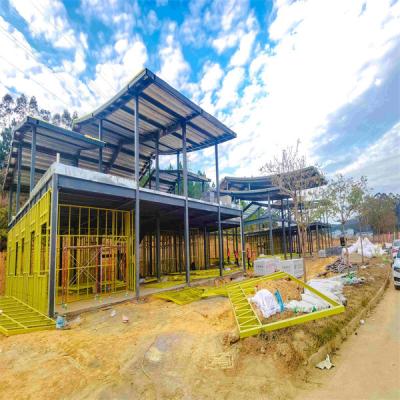 China Light Steel Structure Building Q235 Q345 Customized Size 50 Year Lifespan ISO Certified for sale