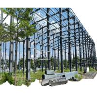 China Prefabricated Steel Workshop Building 50 Year Lifespan Aluminum Alloy Window for sale